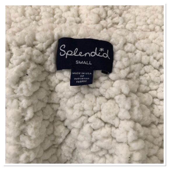 Splendid | Tops | Splendid Brand Vest With Hood Sherpa Interior | Poshmark